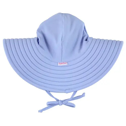 Ruffle Butts Periwinkle Blue Swim Hat – Luna Baby Store Miami